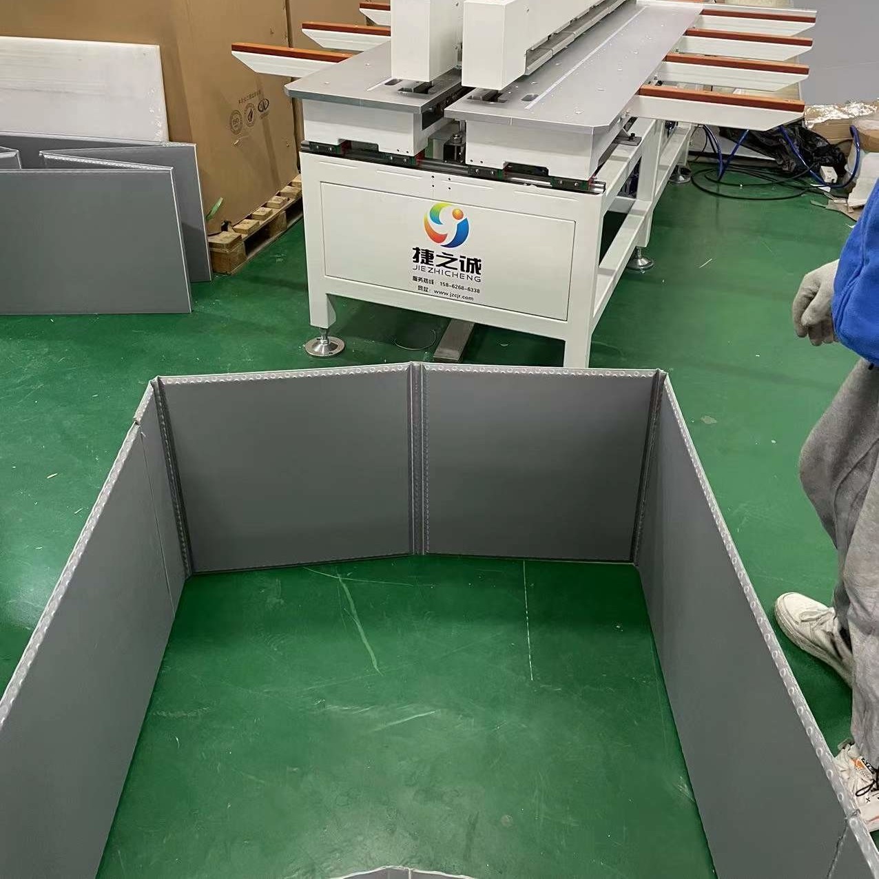 6-12mm Thickness Plastic Crate Making Machine For Recyclable Plastic ...